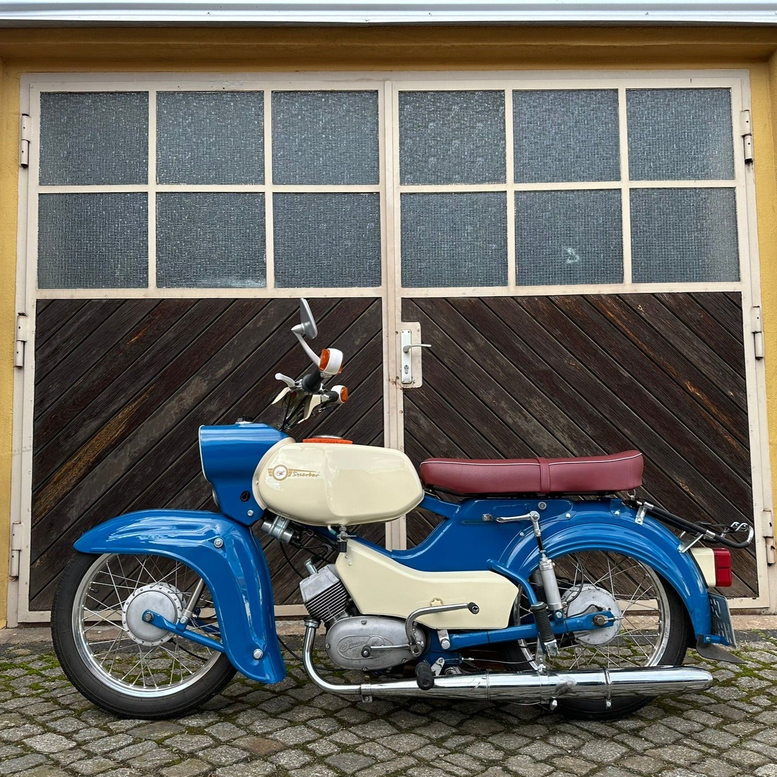 Luftfahrwerk für Simson Sperber SR4-3 Airride "Basis" Kit – DDaiR Luftfahrwerke